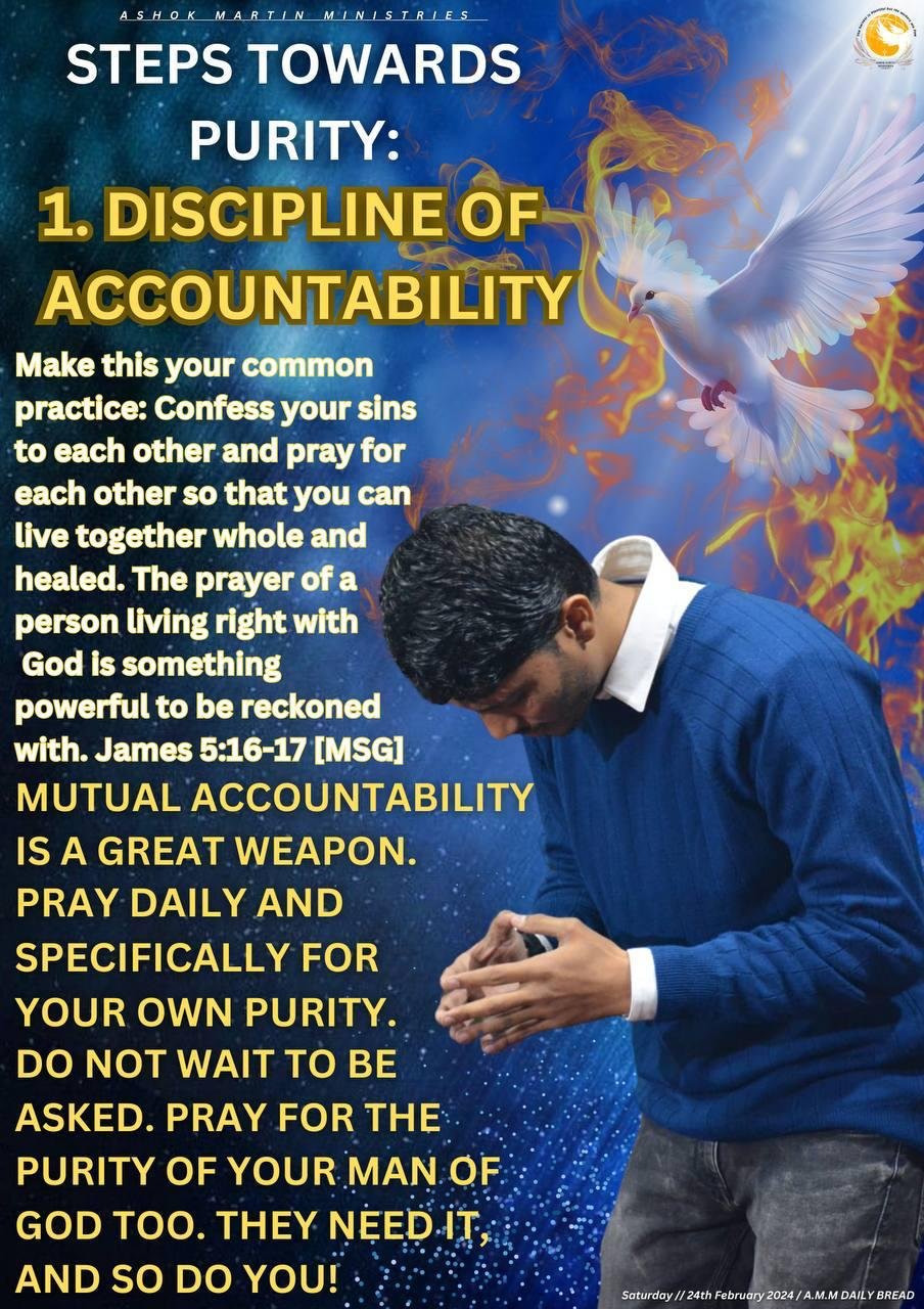 Steps towards Purity: – ASHOK MARTIN MINISTRIES