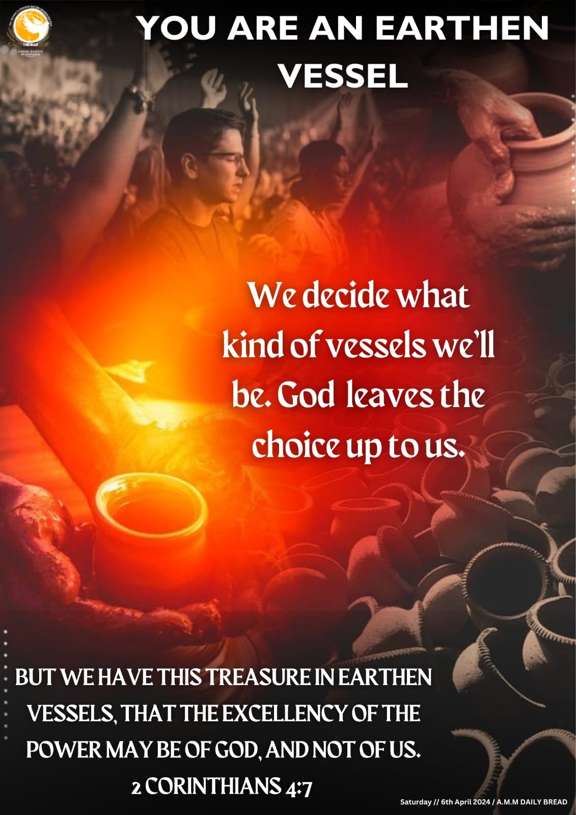 You Are an Earthen Vessel – ASHOK MARTIN MINISTRIES