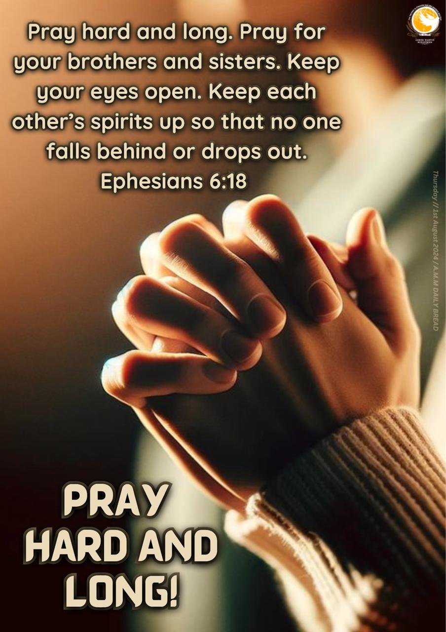 Pray hard and long! – ASHOK MARTIN MINISTRIES