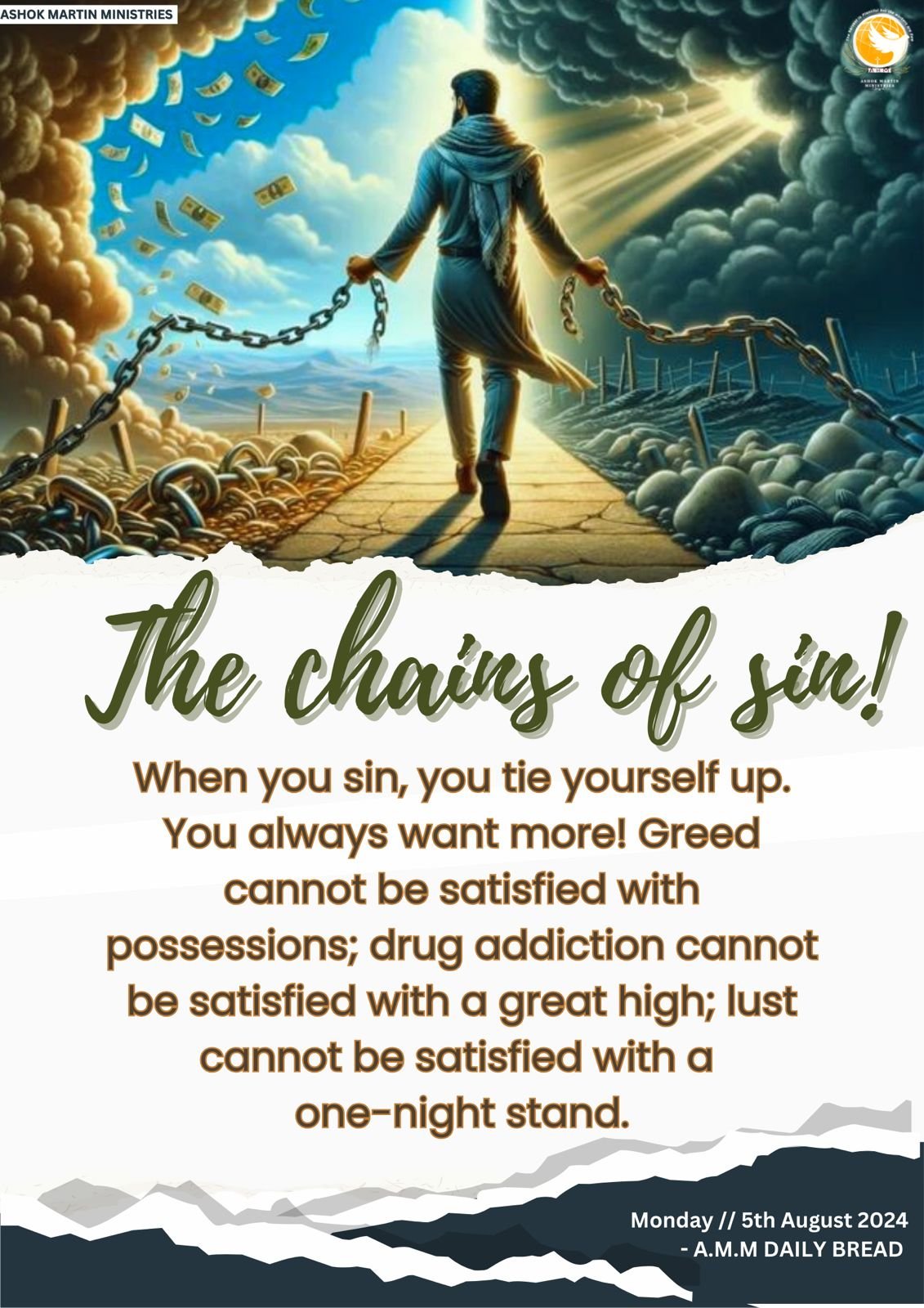 The chains of sin! – ASHOK MARTIN MINISTRIES