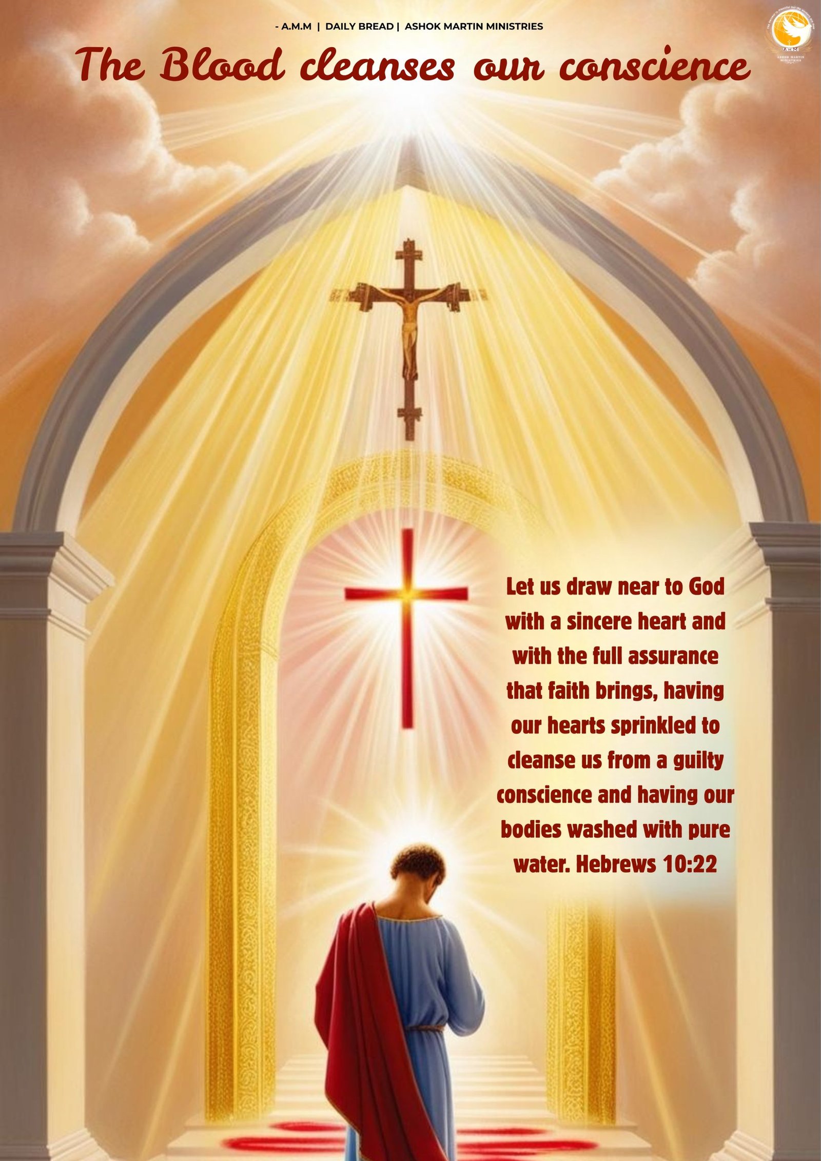 The Blood cleanses our conscience – ASHOK MARTIN MINISTRIES